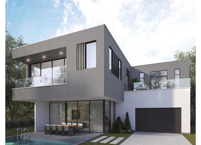 Alu-Verbundplatten, Fassade – Deutsche Kunststoffbedachungen